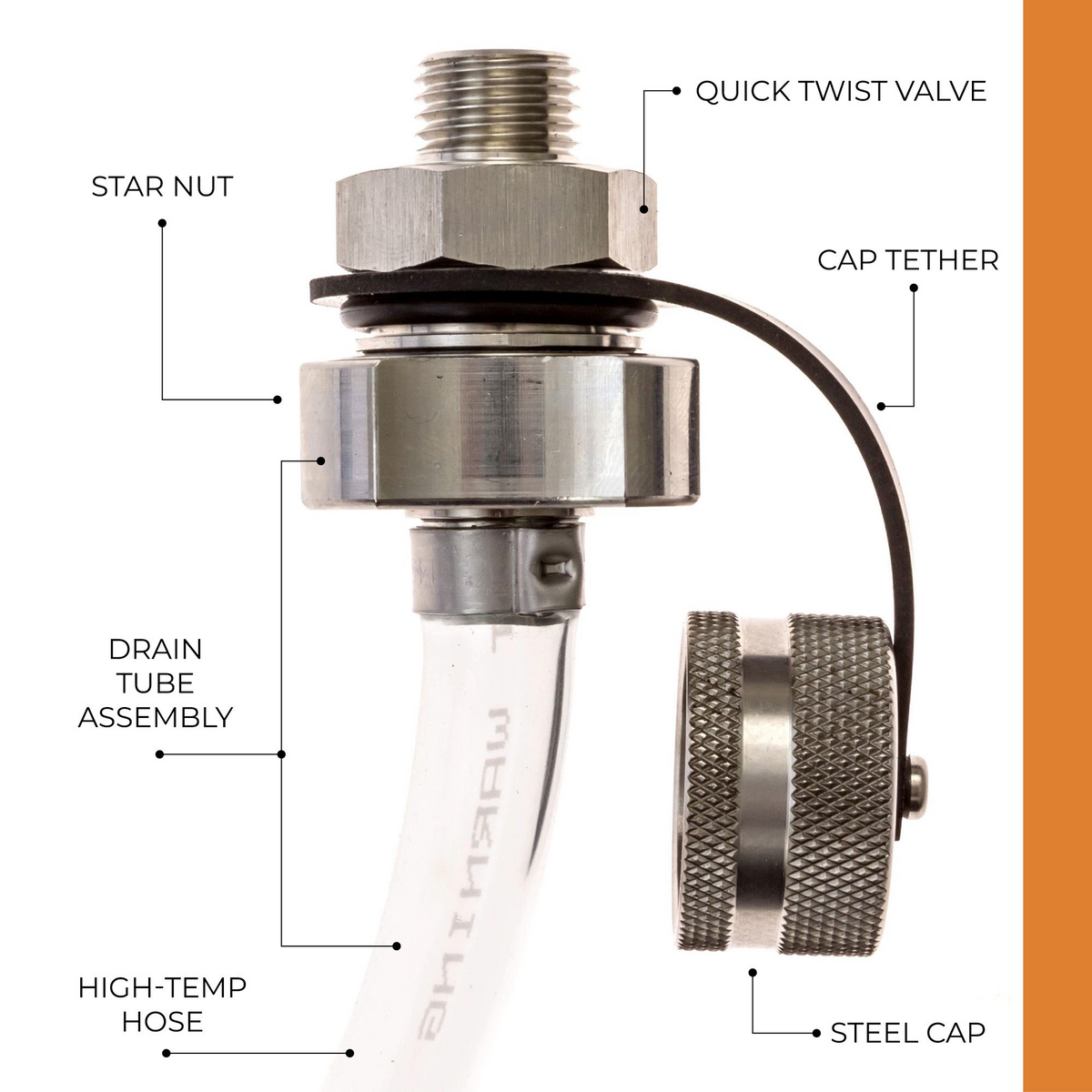Quick Twist Oil Drain Valve – ValvoMax Oil Drain System