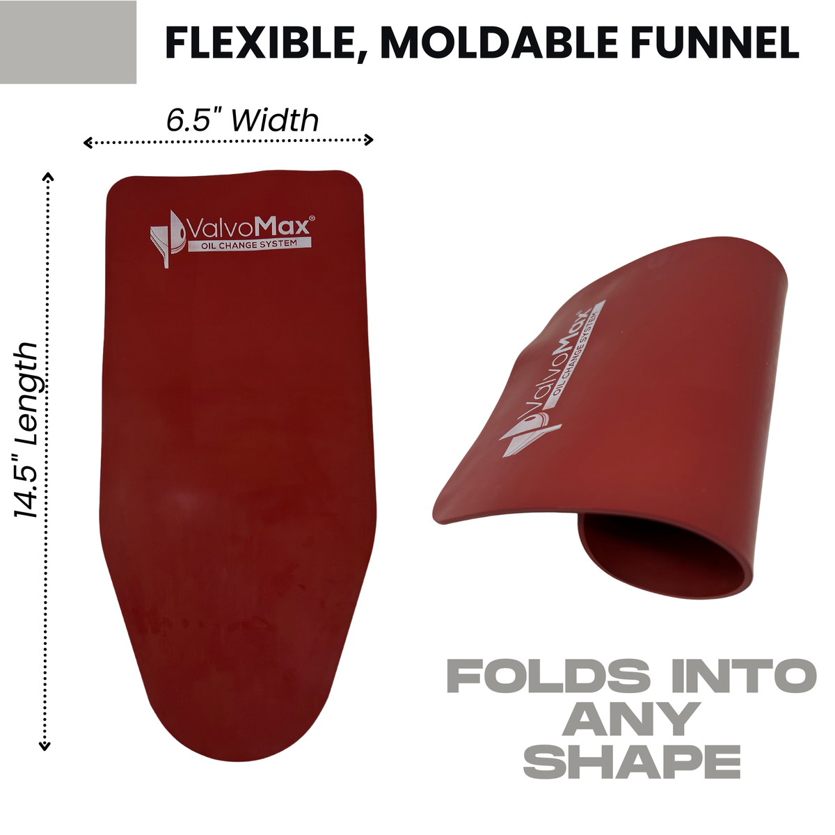 Universal, Flexible Funnel - Fold and Bend into Any Position – ValvoMax ...
