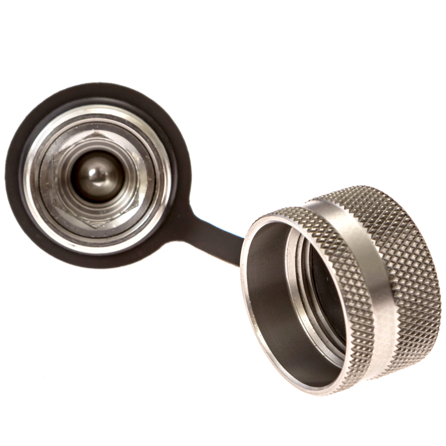3/8 Quick Twist Valve with Stainless Drain Tube Knob (3/8 x 18 NPT ...